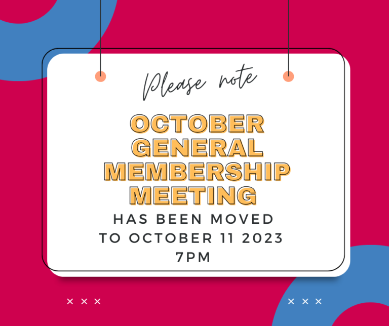 October General Membership Meeting - CUPE 1943